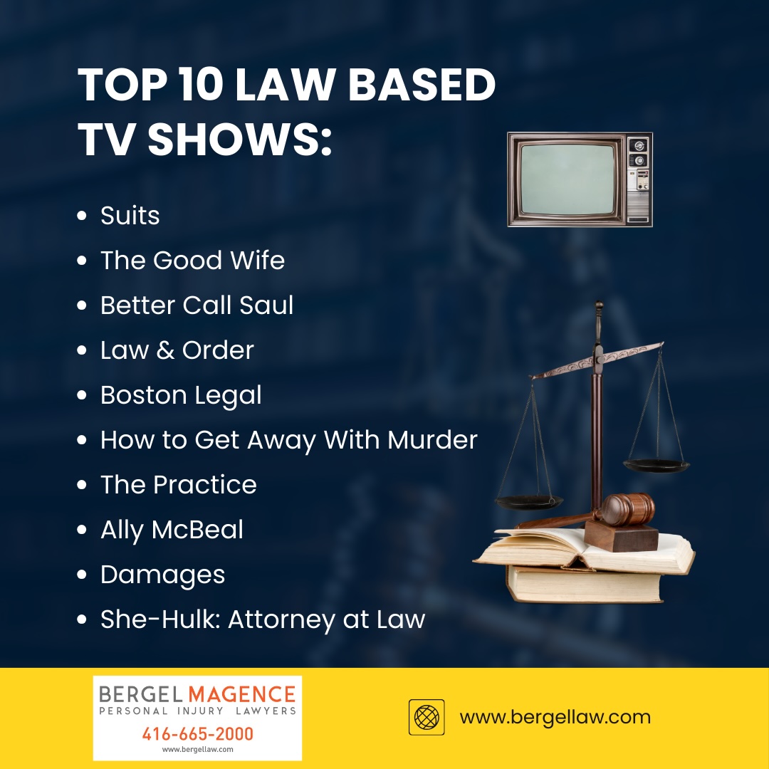 Top 10 TV Shows About Lawyers? - Bergel Magence LLP